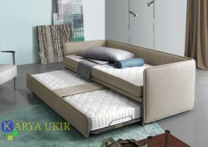 Tempat Tidur Sofa Multifungsi Modern - Karya Ukir Furniture