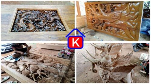 Jasa pembuatan ukiran jepara terbaik Profesional - Karya Ukir Furniture