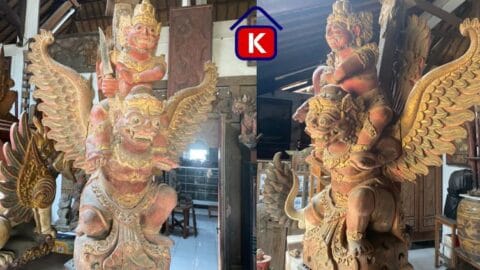 Pusat Patung Kayu Bali Ukir Tradisional Asli Antik